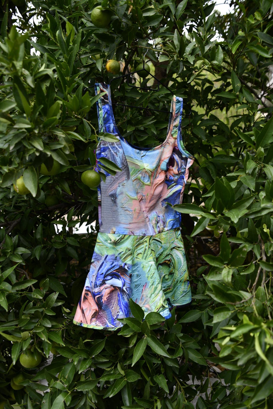 Retro Artistic Swimsuit With Skirt – Unique Ukrainian Design | Biflex ...