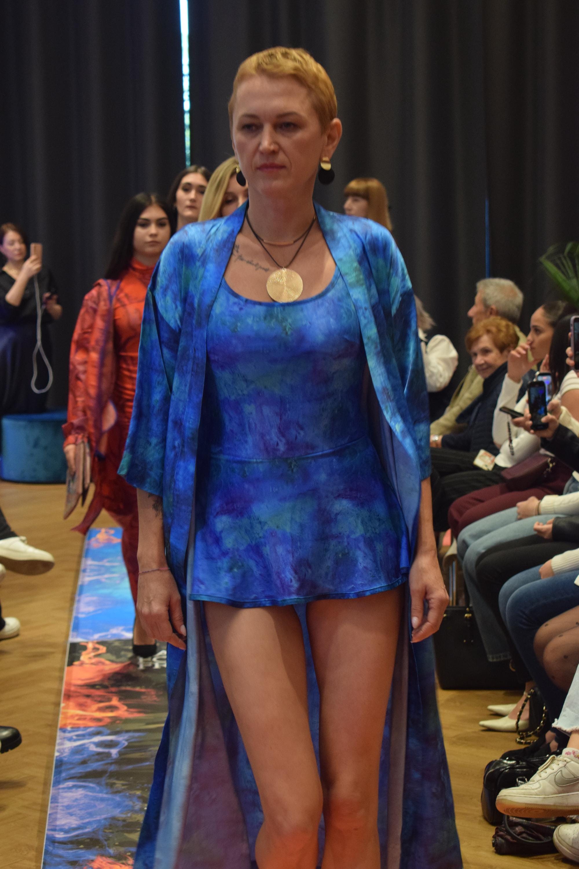 Retro Artistic Swimsuit With Skirt – Unique Ukrainian Design | Biflex ...