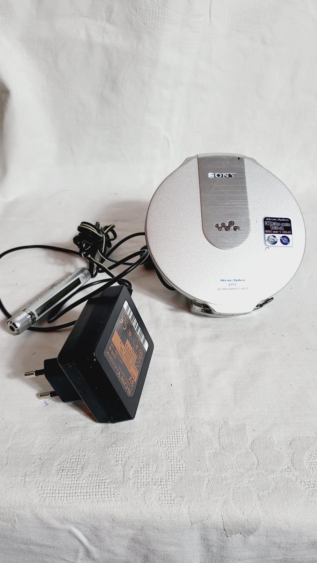 Sony Discman CD Walkman | Atrac3plus | MP3 | Complete Set | Late 1990s ...