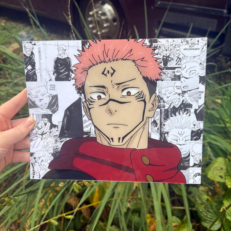 Sukuna Manga Panel - Etsy