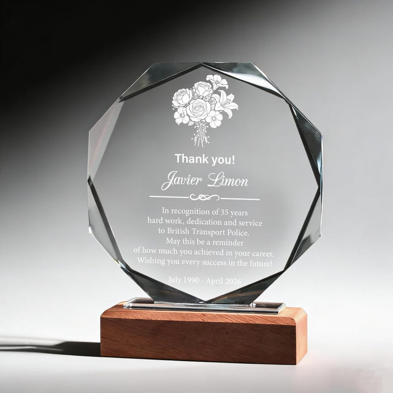 Recognition Plaque - Etsy