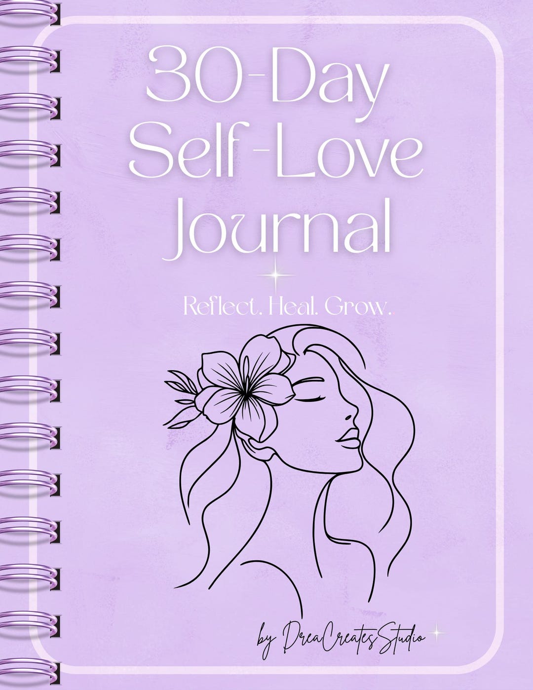 30-day Self-love Journal | Printable Guided Journal for Women | Daily ...