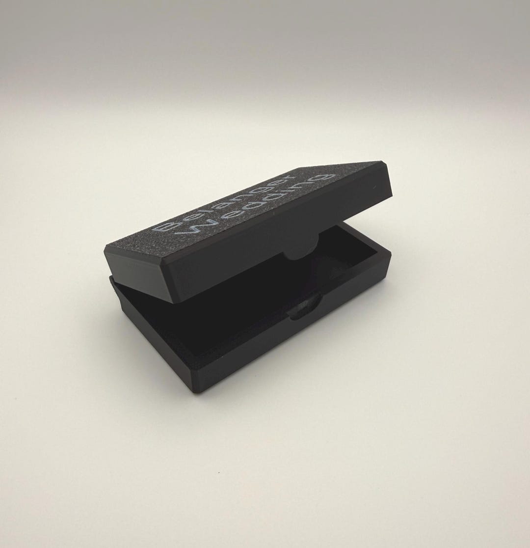 Custom 3D Printed Wedding USB Gift Box – Personalized Keepsake Case - Etsy