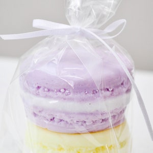 French Macaron Soaps: Food Shaped Soap, Lavender Lemon, Paris Theme - Etsy