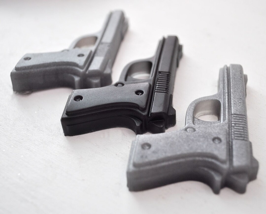Gun Soap Set, Gift for Him, Pistol Handgun, Cop Veteran Gift, Gift for ...