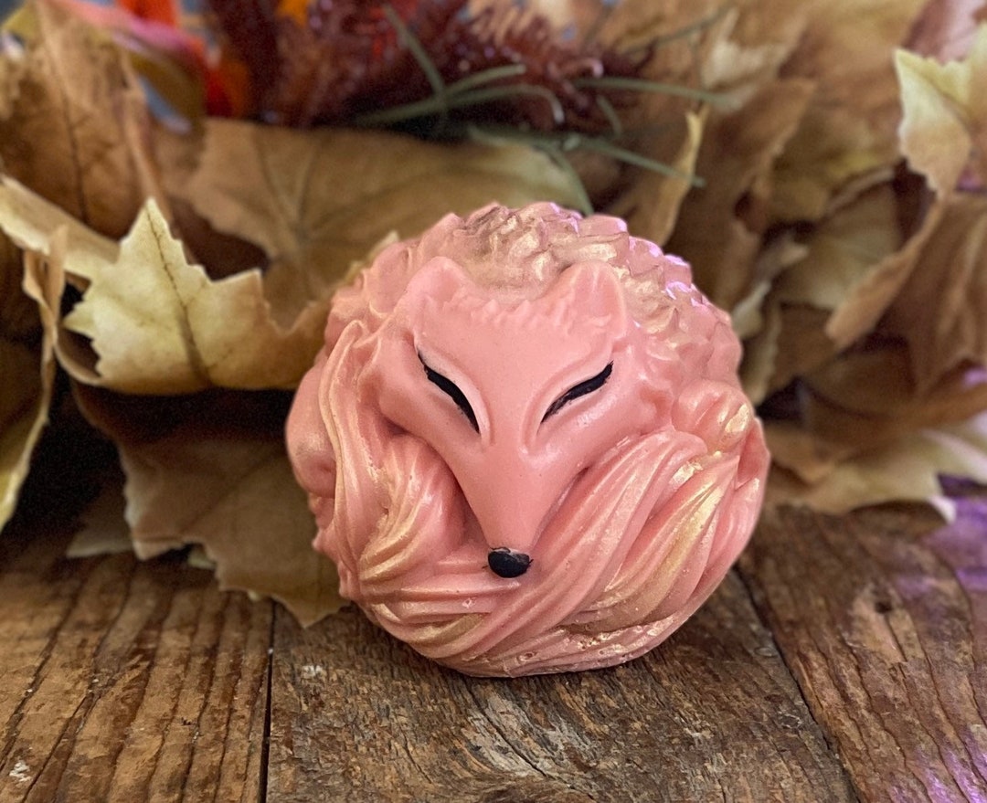 Fox Soap: Apple Pie Scented, Handmade Woodland Gift - Etsy
