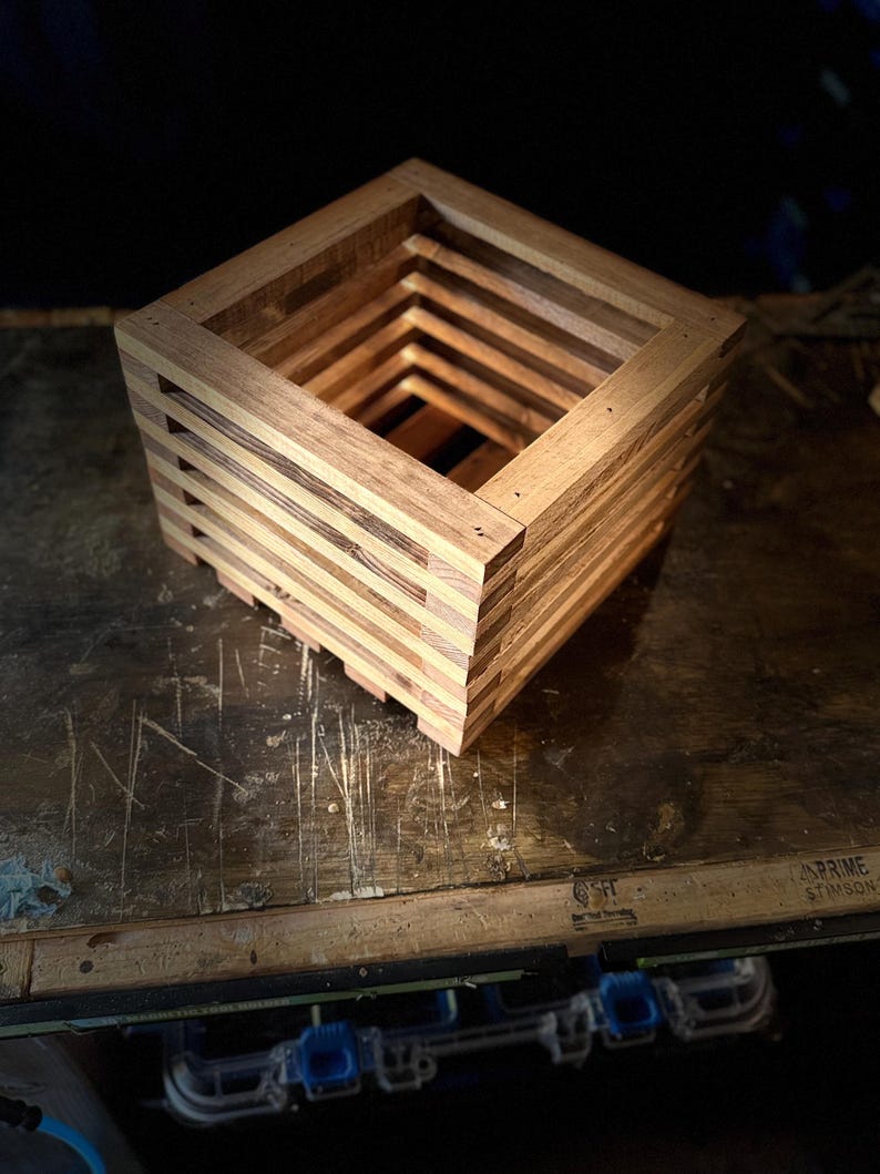 Rustic Pine Planter Box – Herb Garden Gift – Indoor/outdoor Decor - Etsy