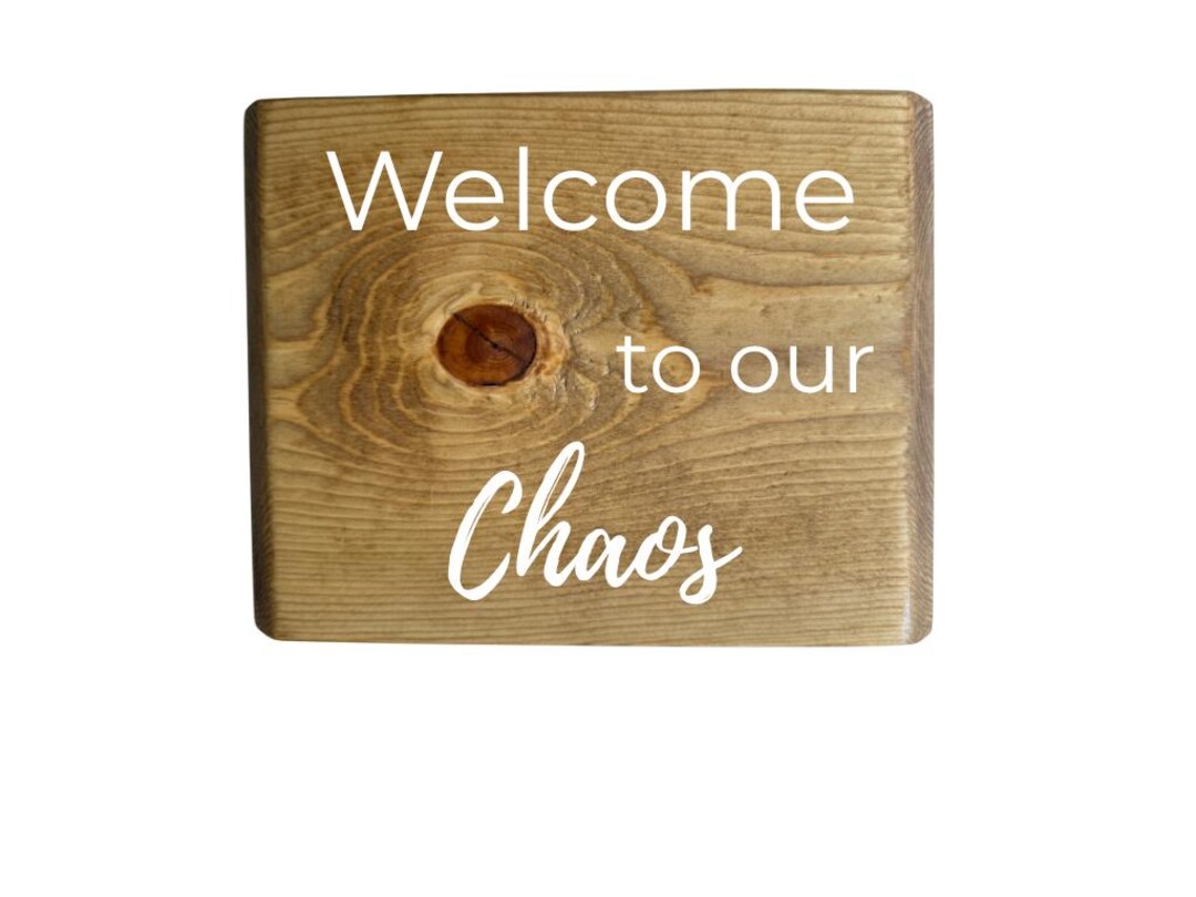 Custom Rustic Wooden Sign – Personalized Farmhouse Wall Decor – Choose ...