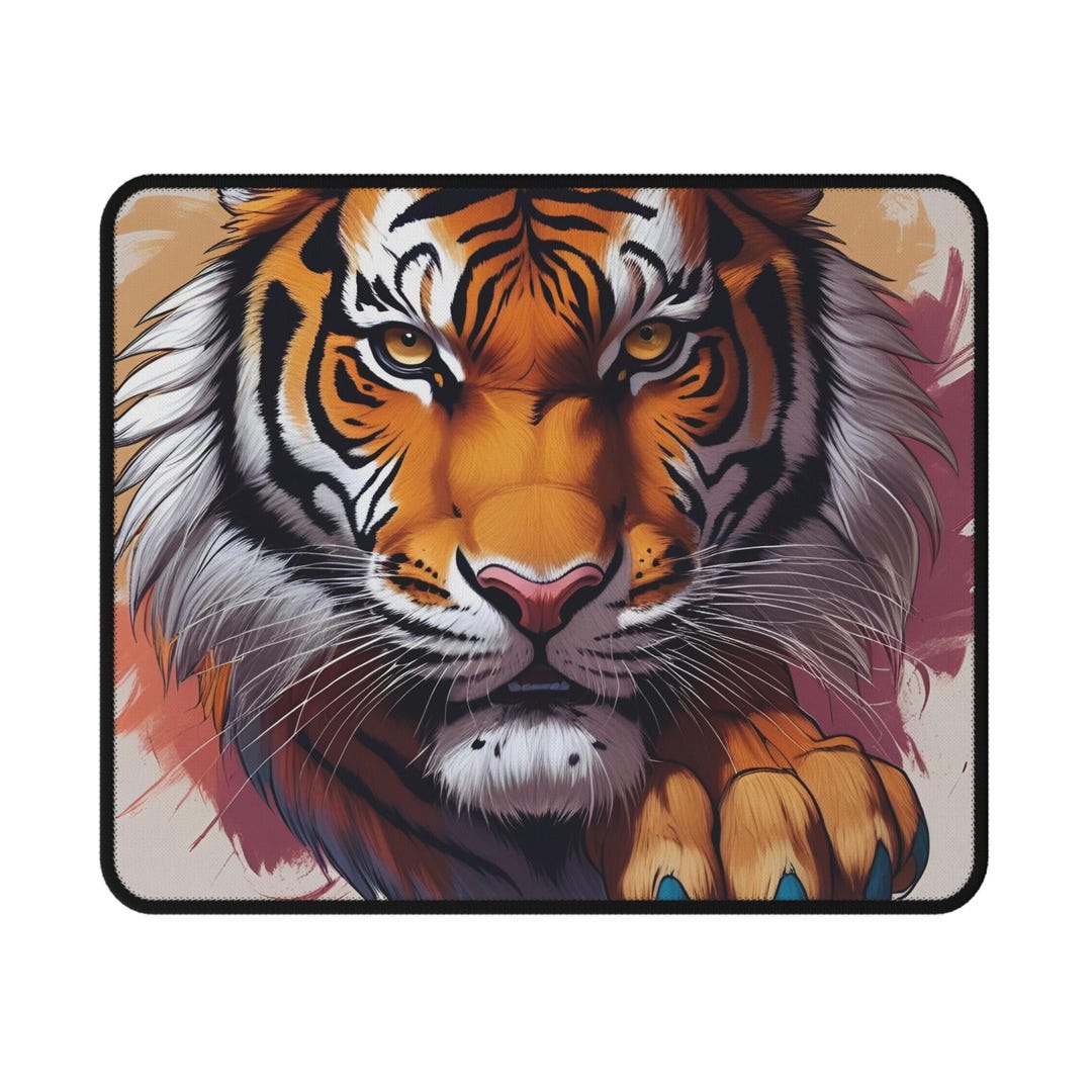 Tiger Non-slip Gaming Mouse Pad - Etsy
