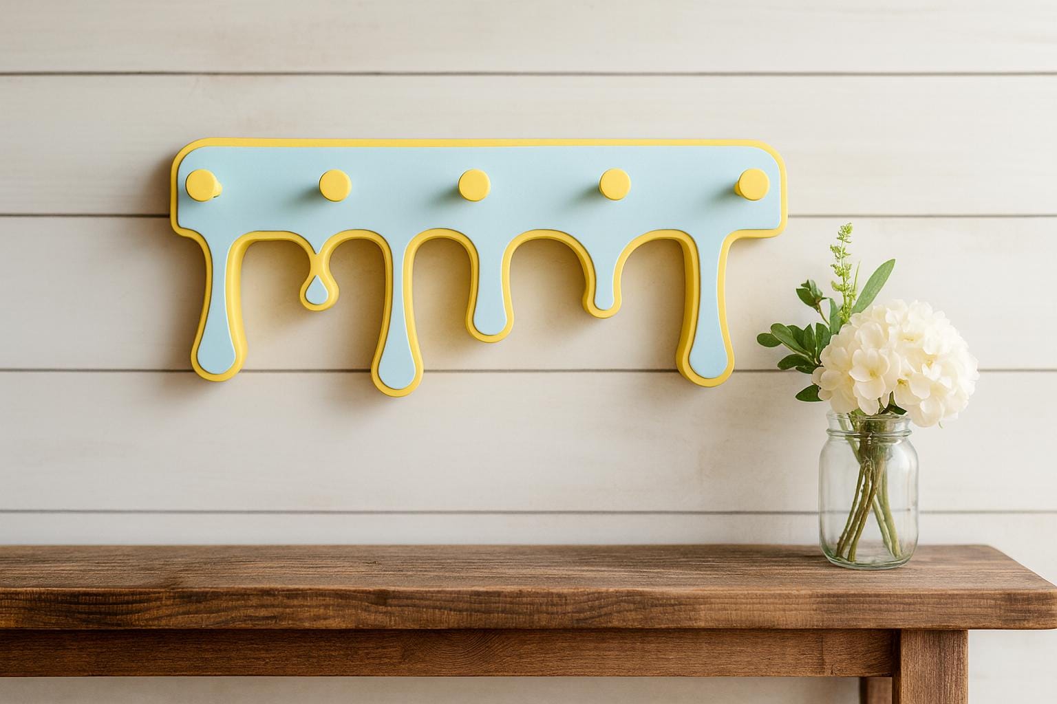 Drip Key Holder – Colorful Wall Mounted Accessory Organizer - Etsy