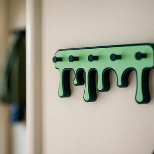 Customizable Drip Key Holder – Colorful Wall Mounted Organizer - Etsy