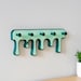 Customizable Drip Key Holder – Colorful Wall Mounted Organizer - Etsy