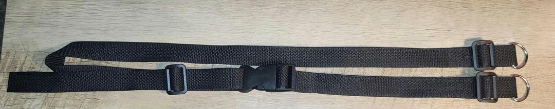 Overhead Bucket Feeder Strap- Adjustable Strap, 1 Inch Width- Black ...