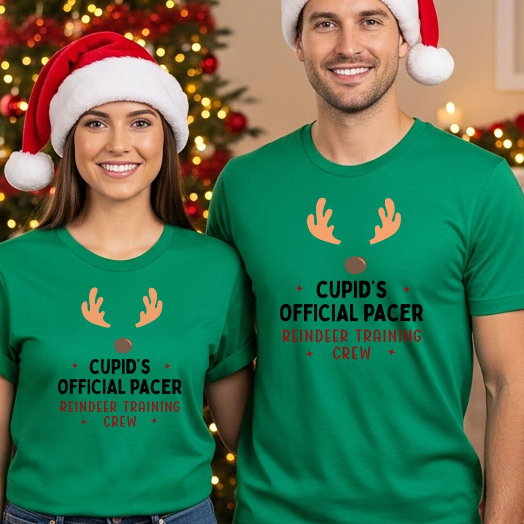 Cupid's Official Pacer, Christmas Running Shirt, Holiday Run Tee, Group ...
