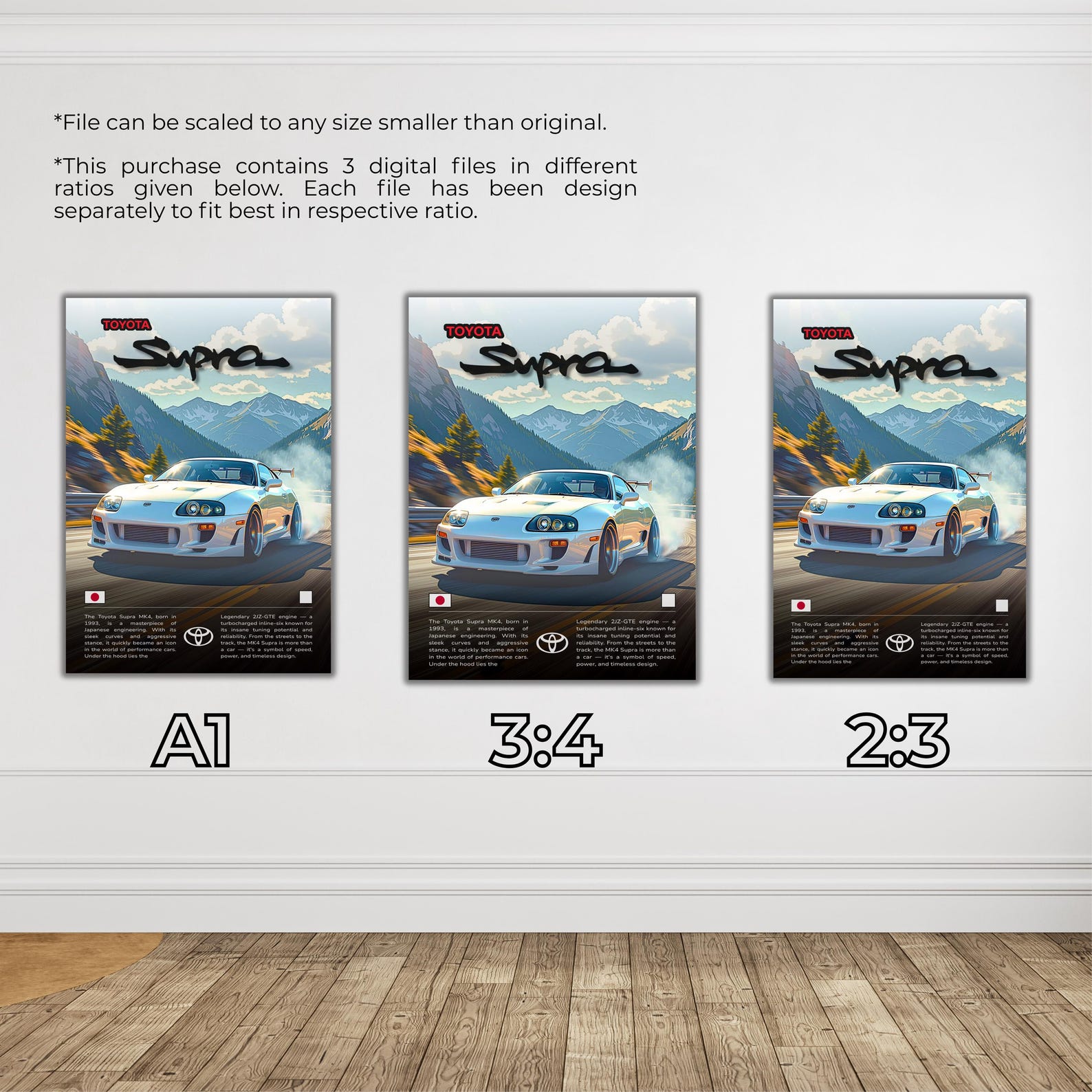 The Icon: Supra MK4 | Toyota Supra | Digital Download | Gift for Him ...
