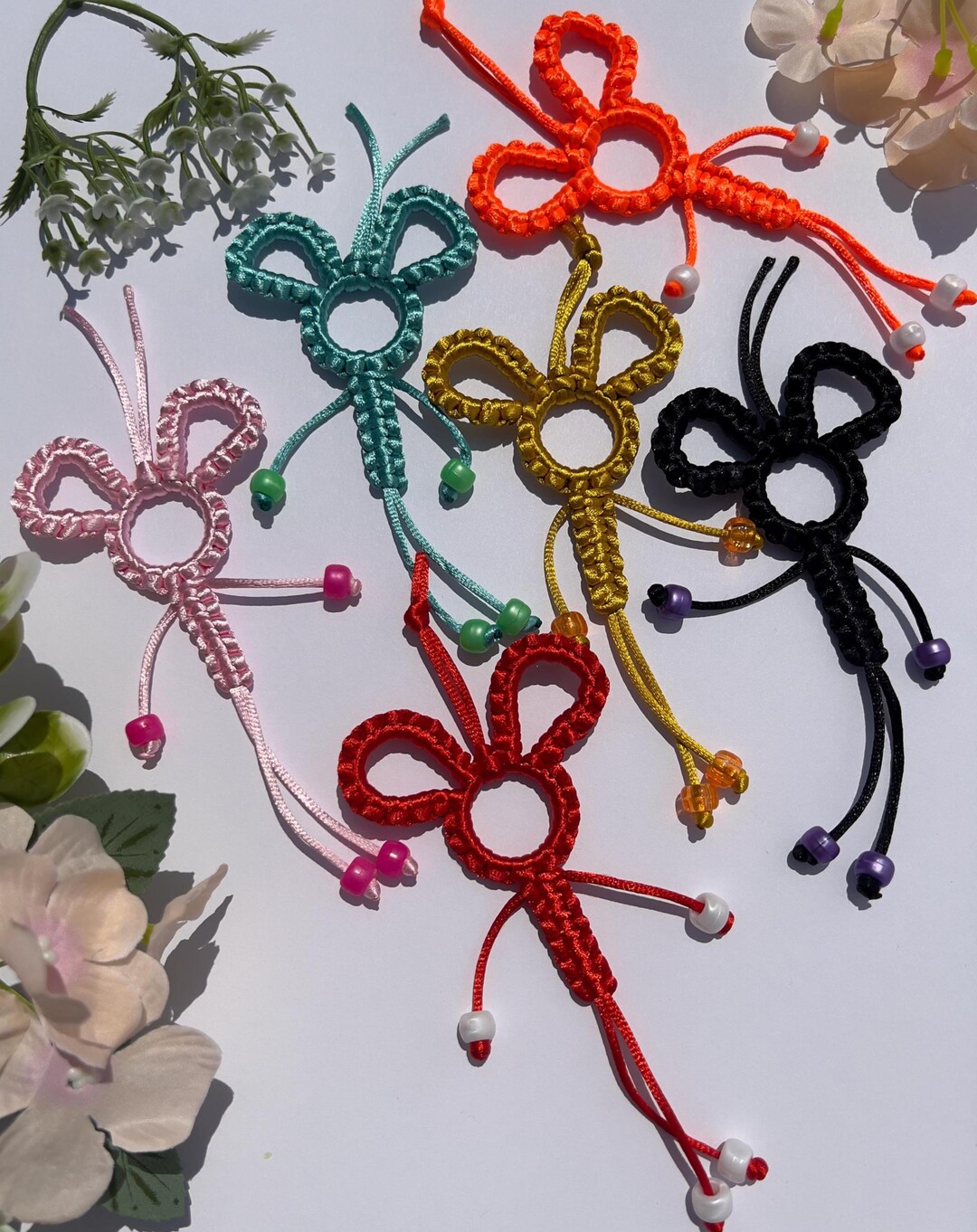Handmade Big Ear Macrame Figure: Colorful Boho Decor - Etsy