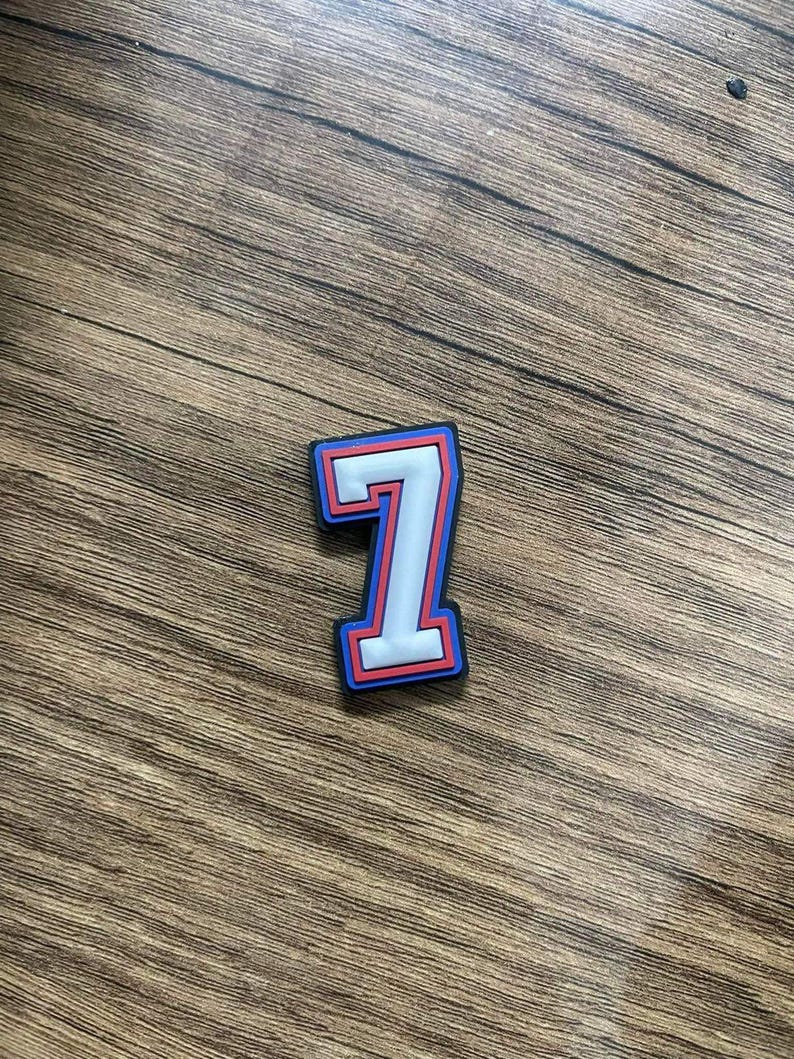 Custom 3d Pvc Raised 1.25 Inch Team Helmet Numbers Dye Cut | Football ...