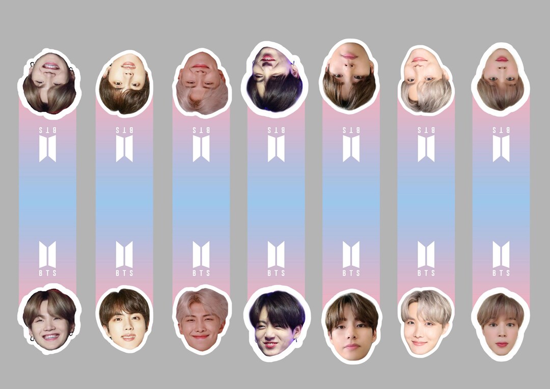 BTS Bookmarks | Kpop Idol Designs | Cute BTS Fan Gift for Readers - Etsy UK