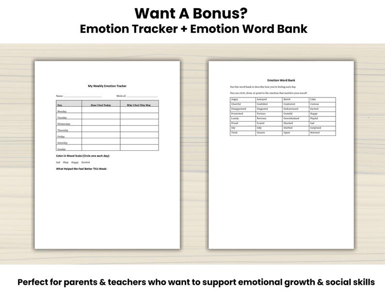 Printable Emotion Flashcards for Kids – 32 Feelings Cards + SEL ...