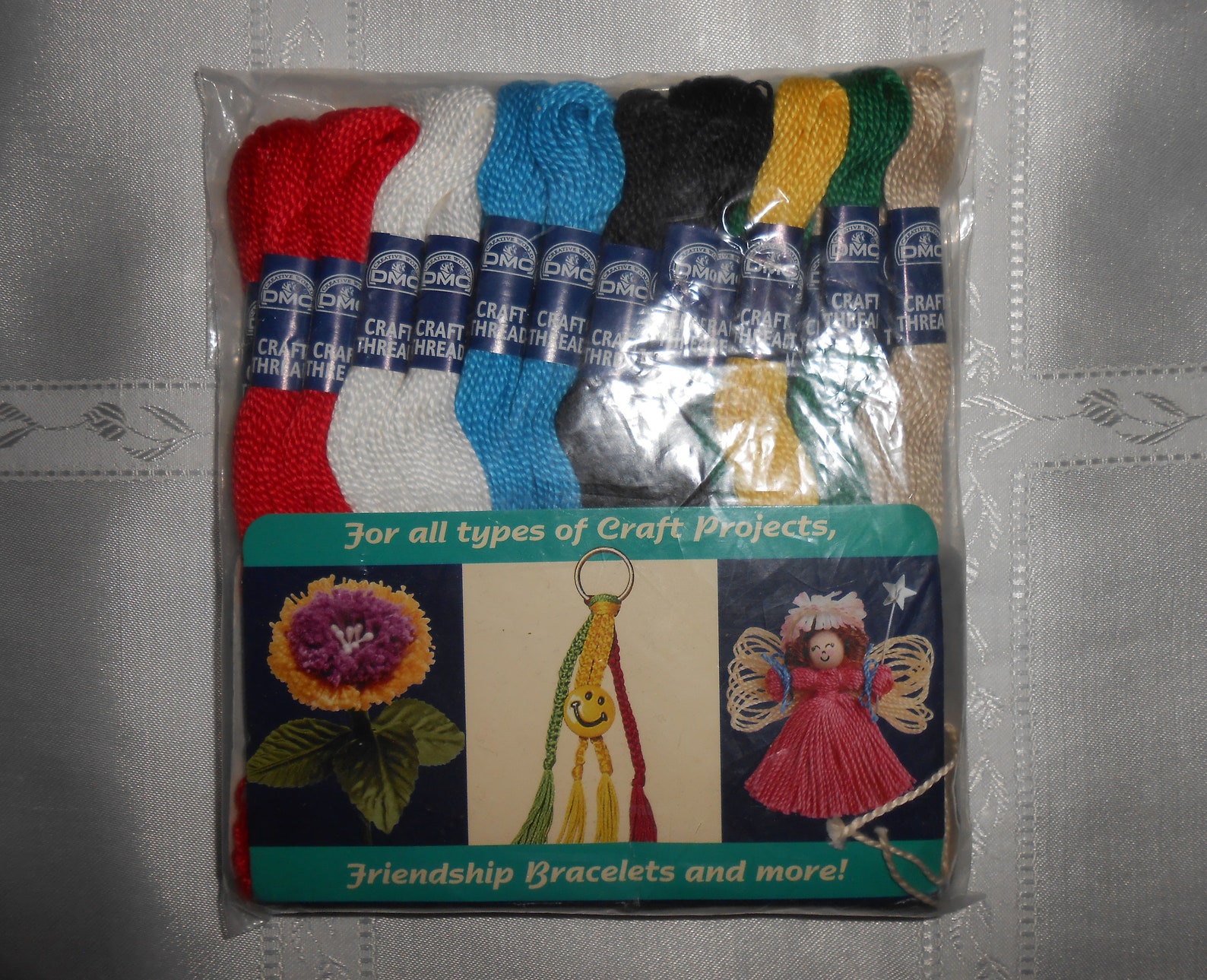 DMC Craft Thread Kit Friendship Bracelets Needlework Cross - Etsy