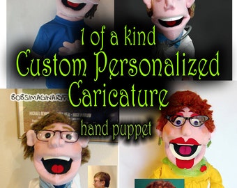 Portrait Puppet - Etsy