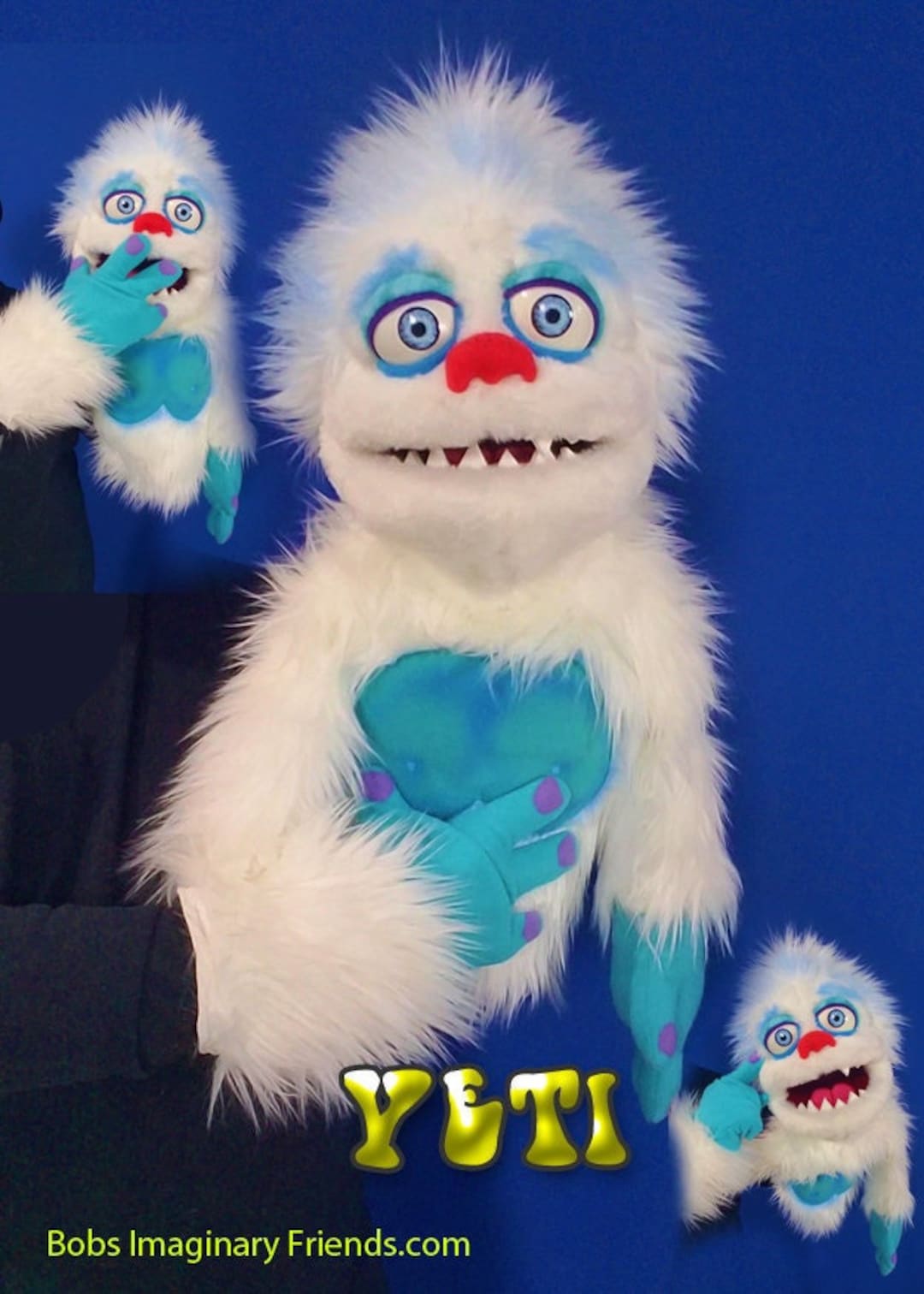 Yeti Professional Ventriloquist/hand Real Puppet - Etsy