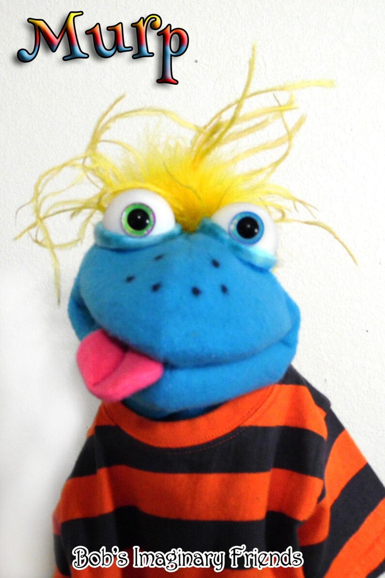 Murp Hand Puppet or Ventriloquist Figure | Etsy