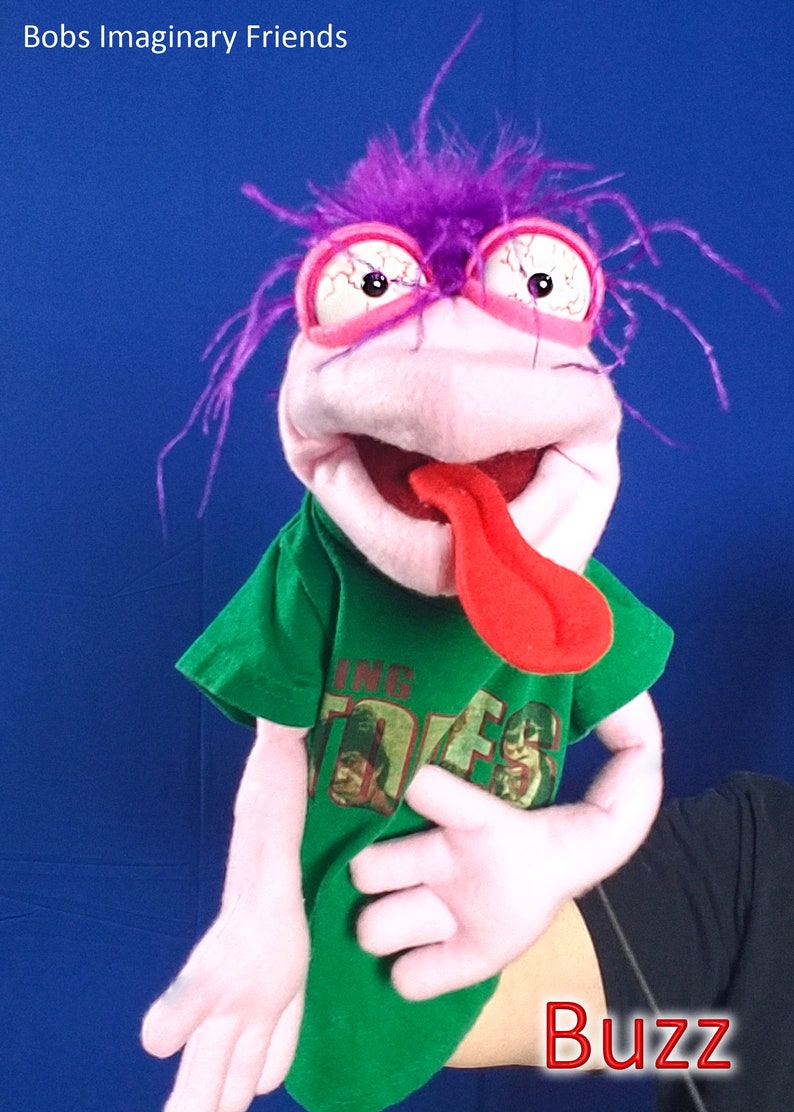Buzz Hand Puppet or Ventriloquist Figure Professional With Arm - Etsy