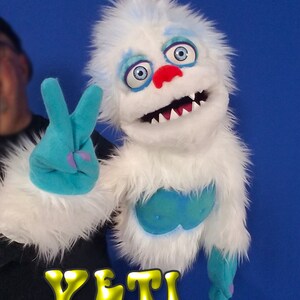 Yeti Professional Ventriloquist/hand Real Puppet - Etsy