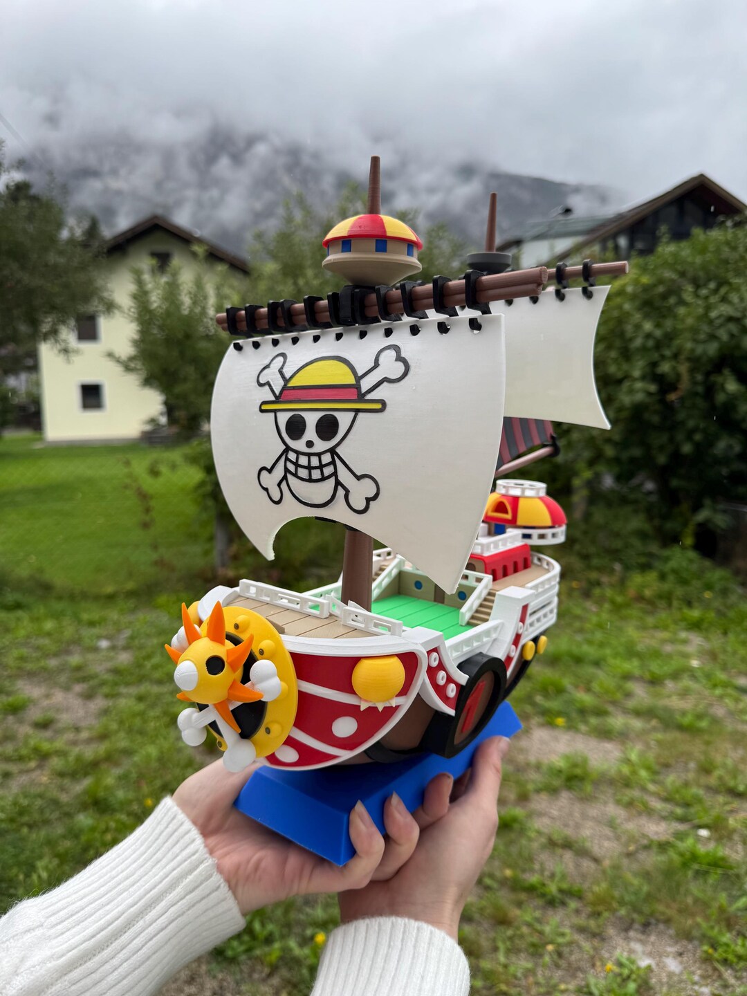 Thousand Sunny 3D Printed Ship – Premium Anime Collectible | One Piece ...