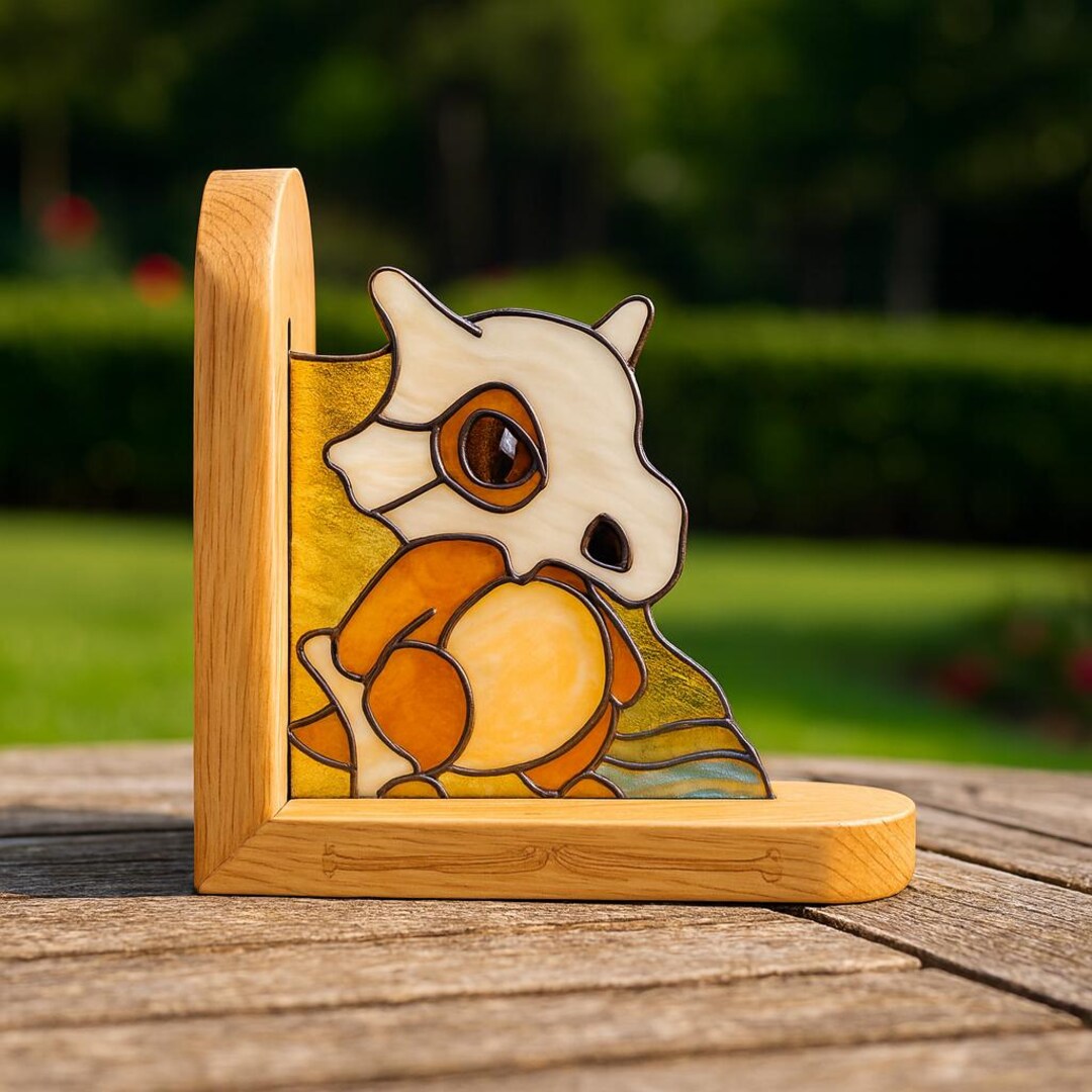 Pokémon Tiffany Glass Mystic Shadows Collection,stained Glass Bookend ...