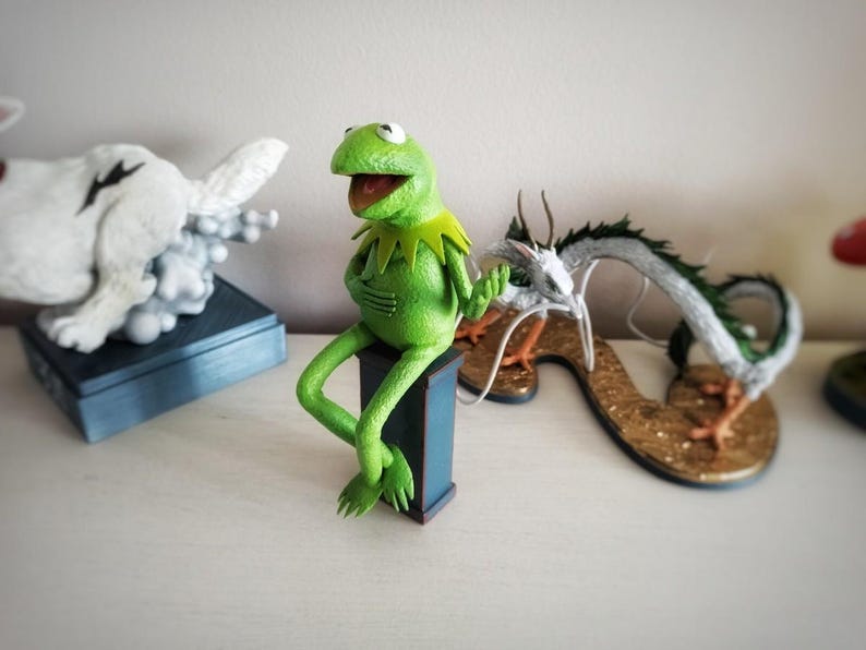 Kermit Figure From the Muppets High Quality 12K Resin Printed, Painted ...