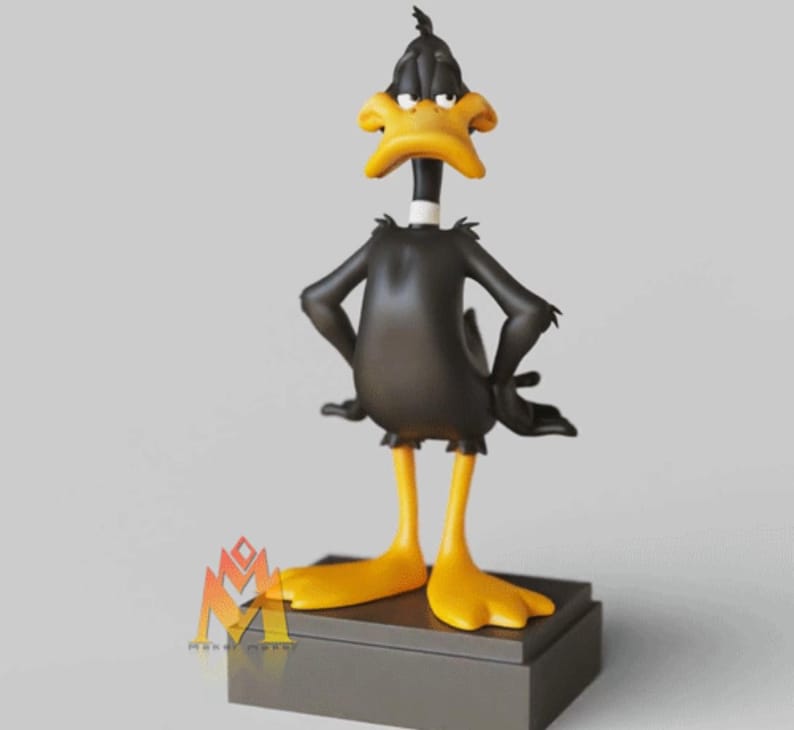Daffy Duck Figure From Looney Tunes High Quality 12K Resin Printed ...