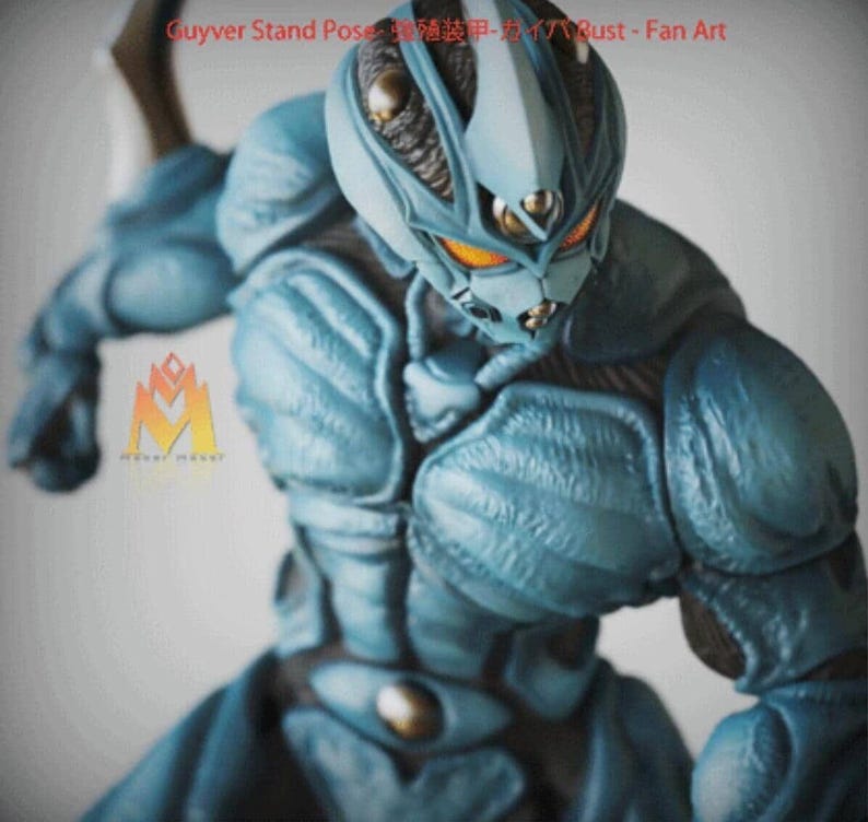 Guyver the Bioboosted Armor Figure High Quality 12K ABS Resin Printed ...
