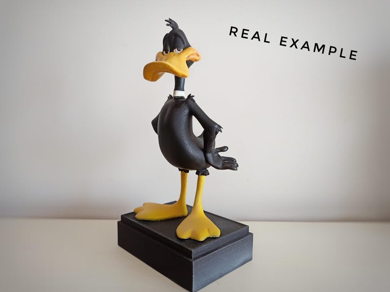 Daffy Duck Figure From Looney Tunes High Quality 12K Resin Printed ...