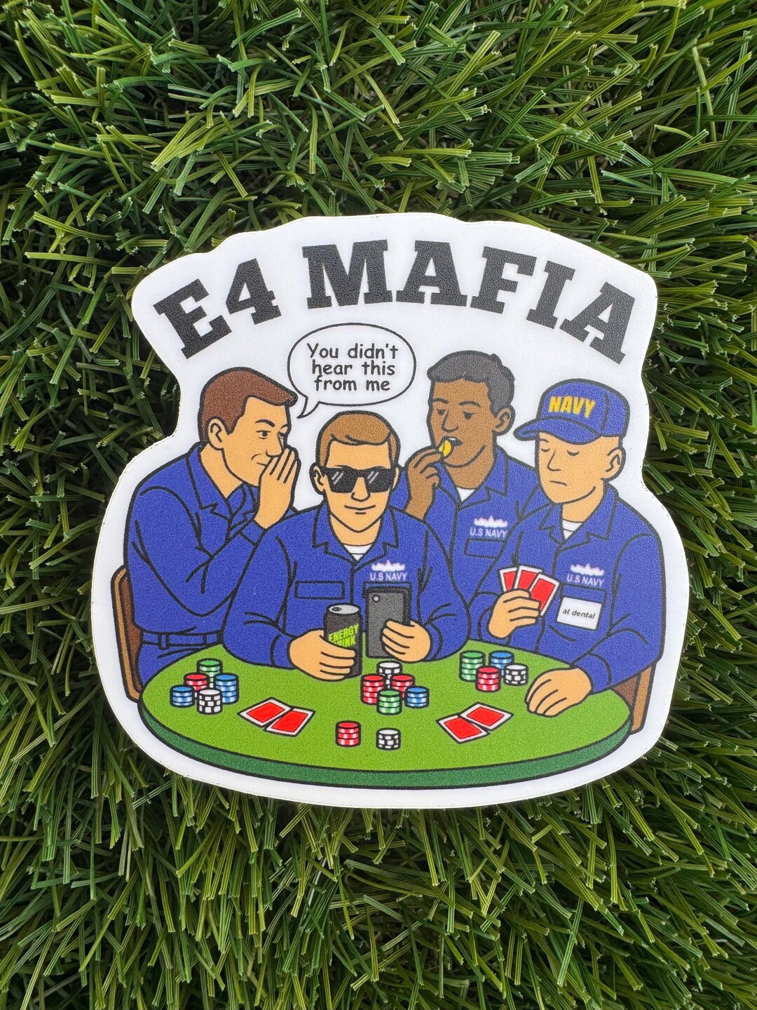 E-4 Mafia – Poker Table Edition - Etsy