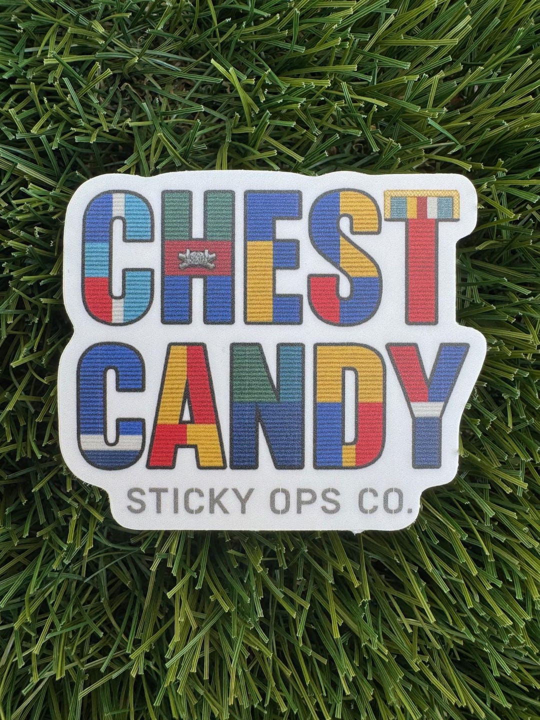 Chest Candy – Ribbon Rack Sticker - Etsy