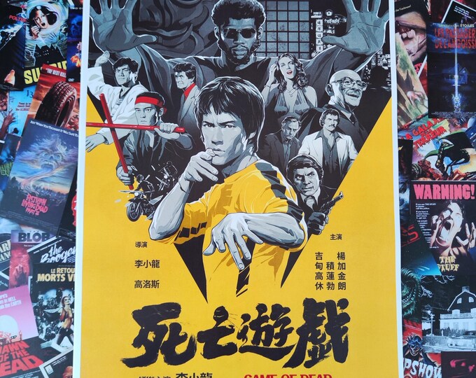 Lot 10 Posters / Posters A3 Bruce Lee (42cmx29.7cm) - Etsy