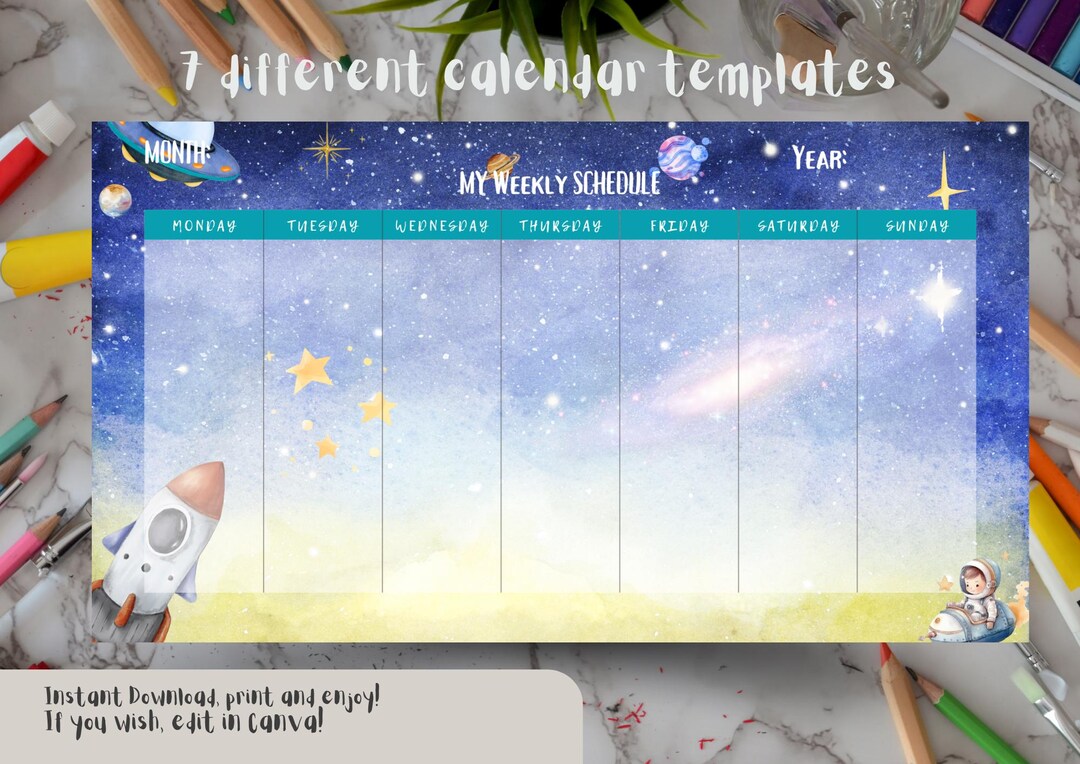 Kids Daily Routine Cards: 800+ Visual Chores, Editable in Canva (PNG ...