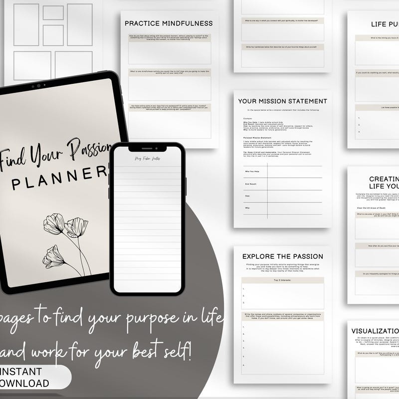 Passion Planner - Etsy