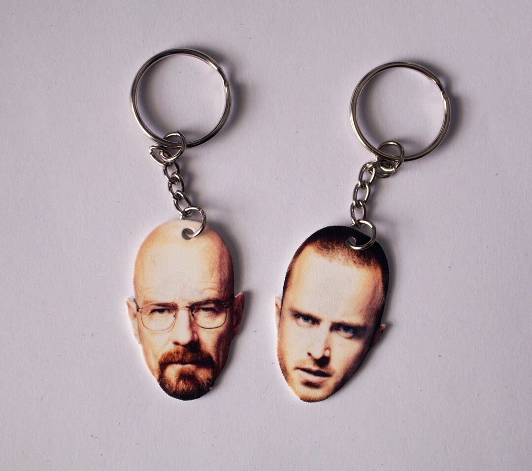 Walter White and Jesse Pinkman Friendship Keychains - Etsy