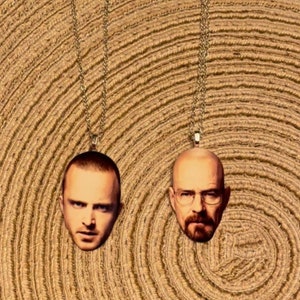 Walter White and Jesse Pinkman Friendship Necklaces - Etsy