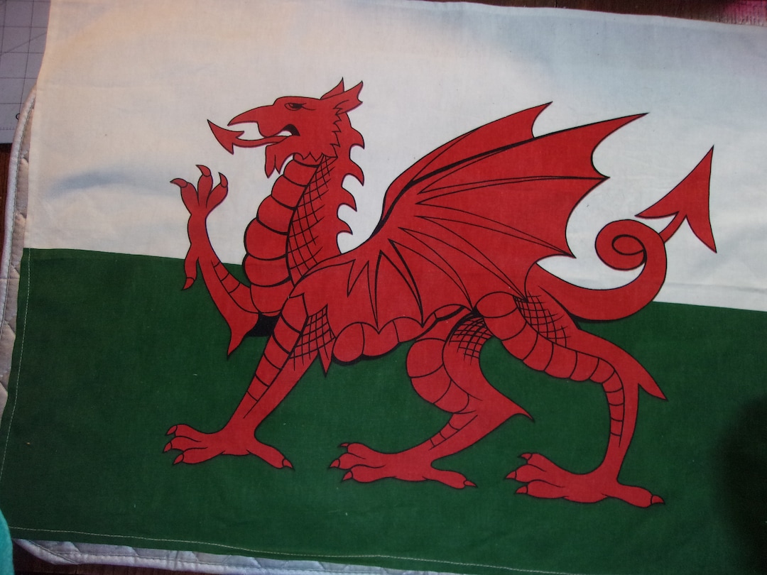 Wales Flag - Etsy