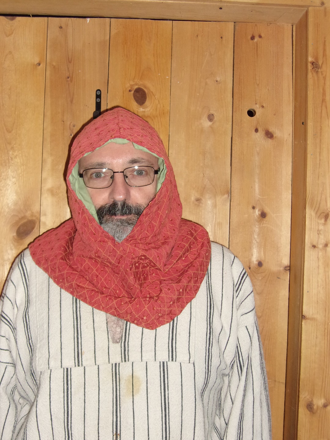 Rust Hood With Moss Green Lining - Etsy