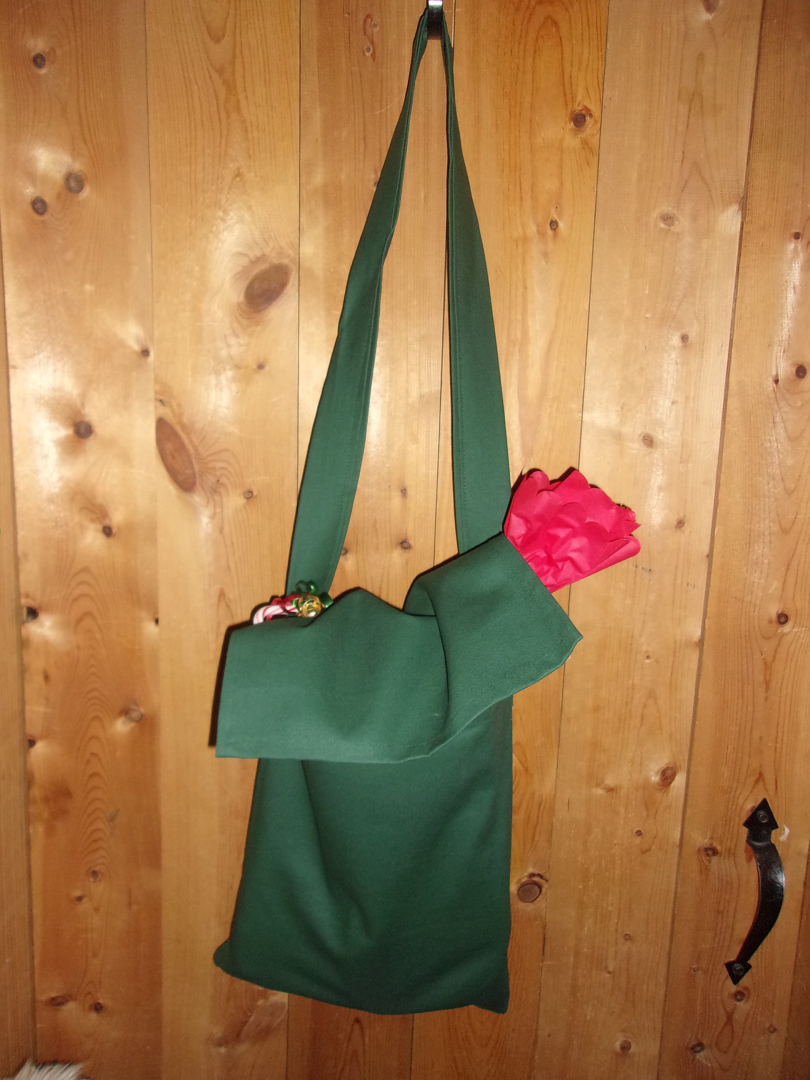 White Cotton Canvas Haversack. | Etsy