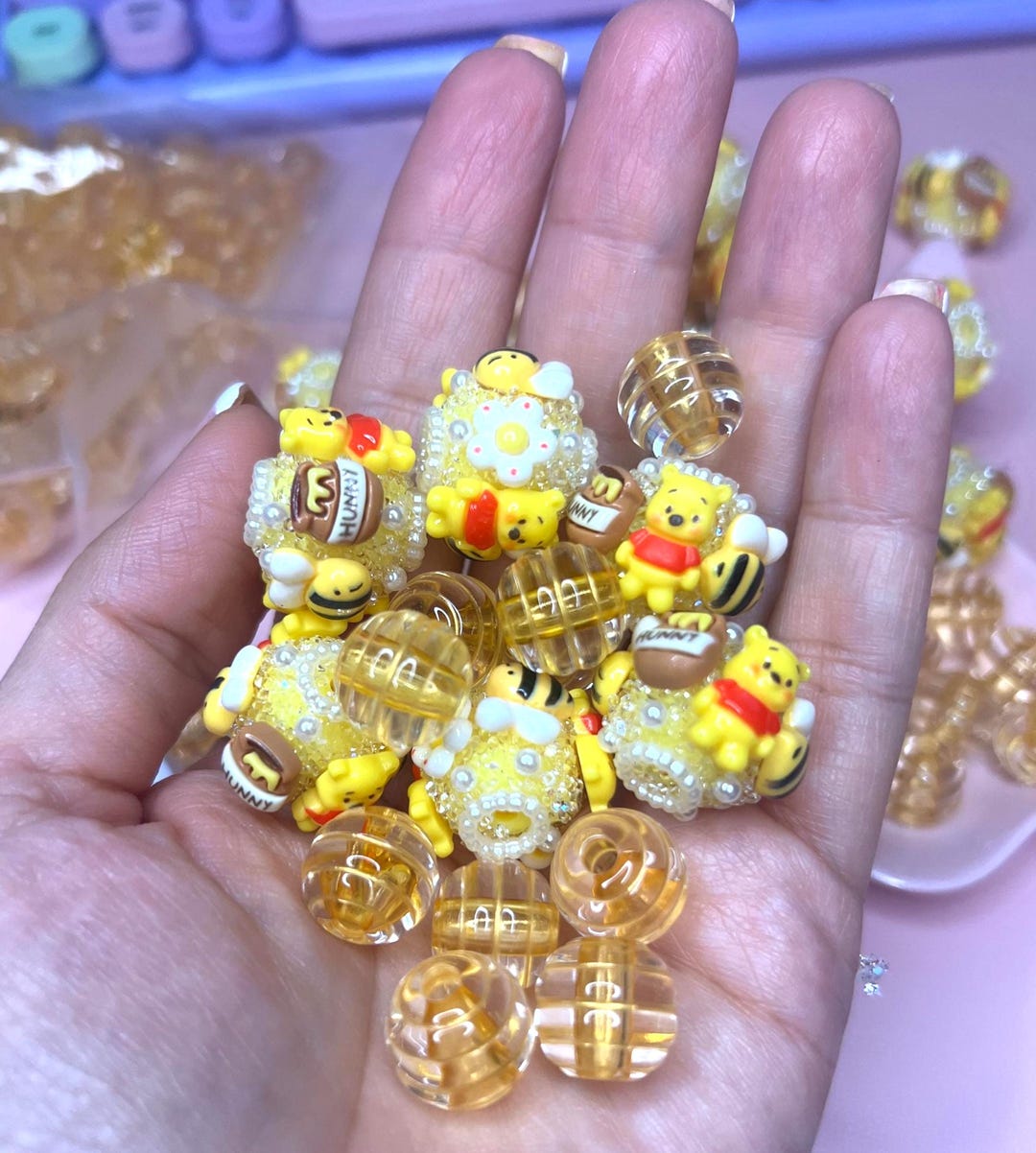 Pooh Honey Set Beads - Etsy