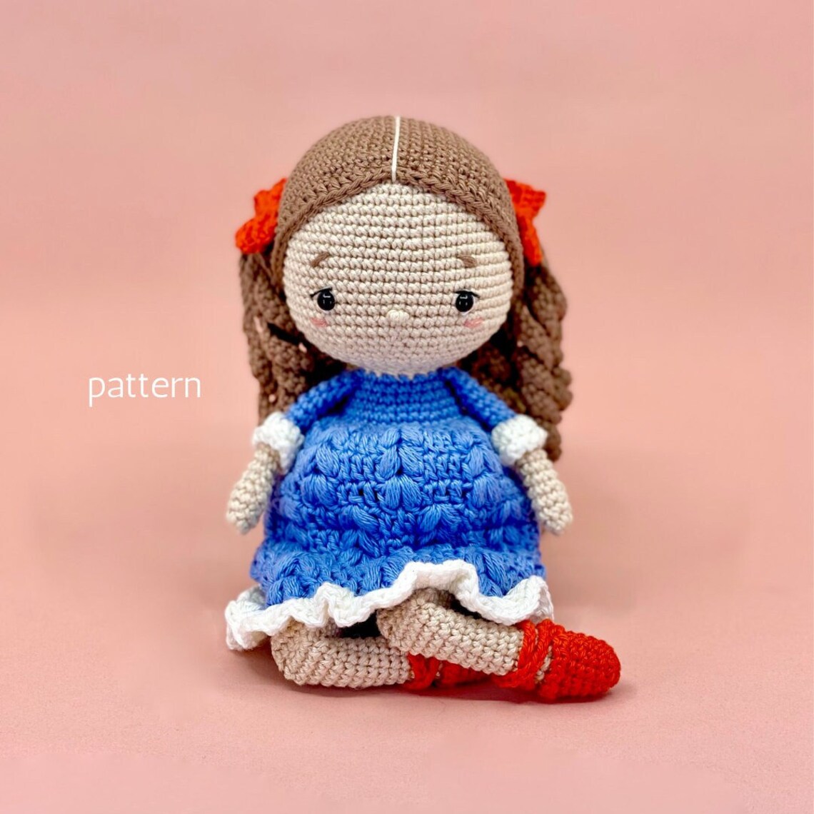 Amigurumi Doll Pattern Crochet Doll Pattern Amigurumi Etsy