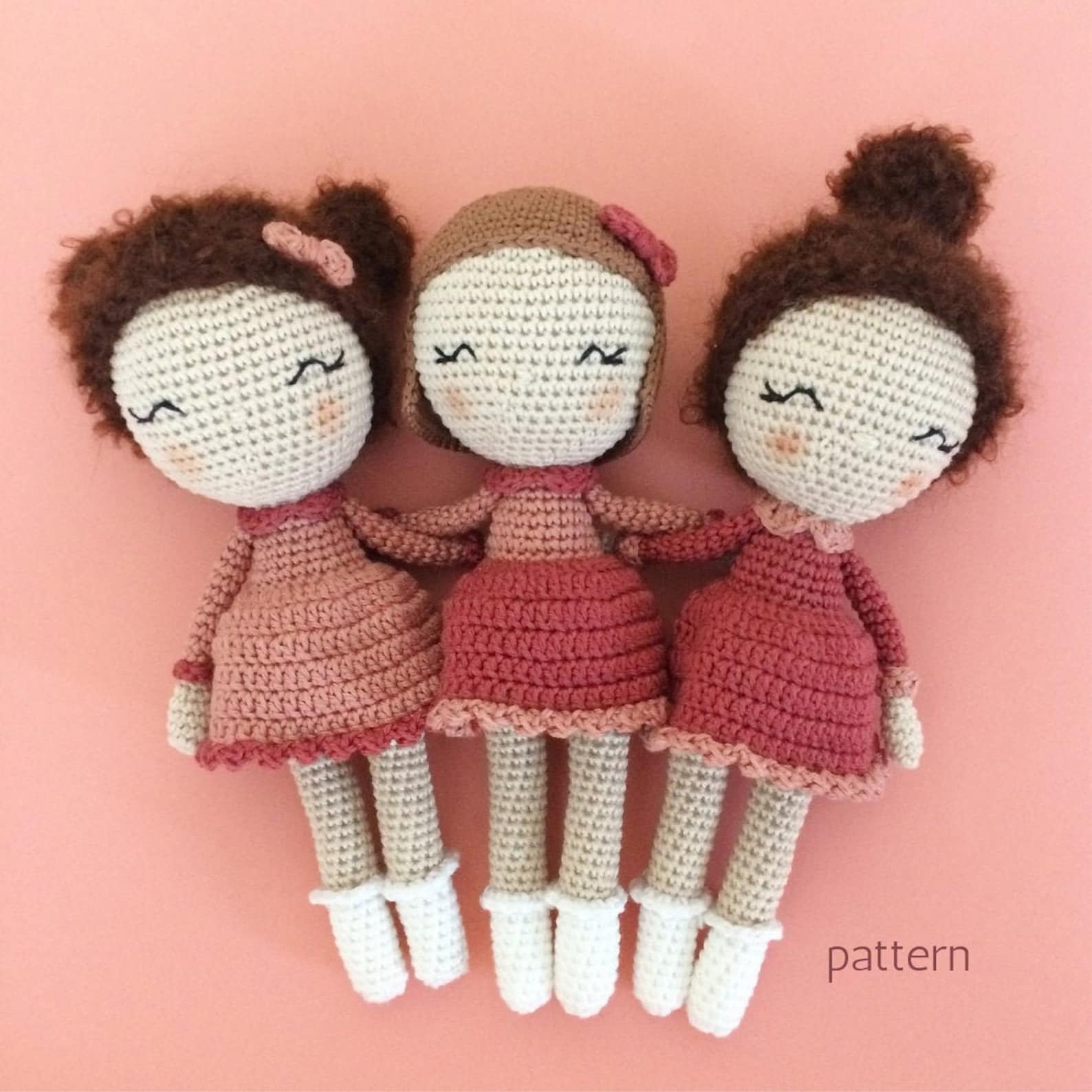 Emma Crochet Doll Pattern Amigurumi Doll Pattern Crochet - Etsy