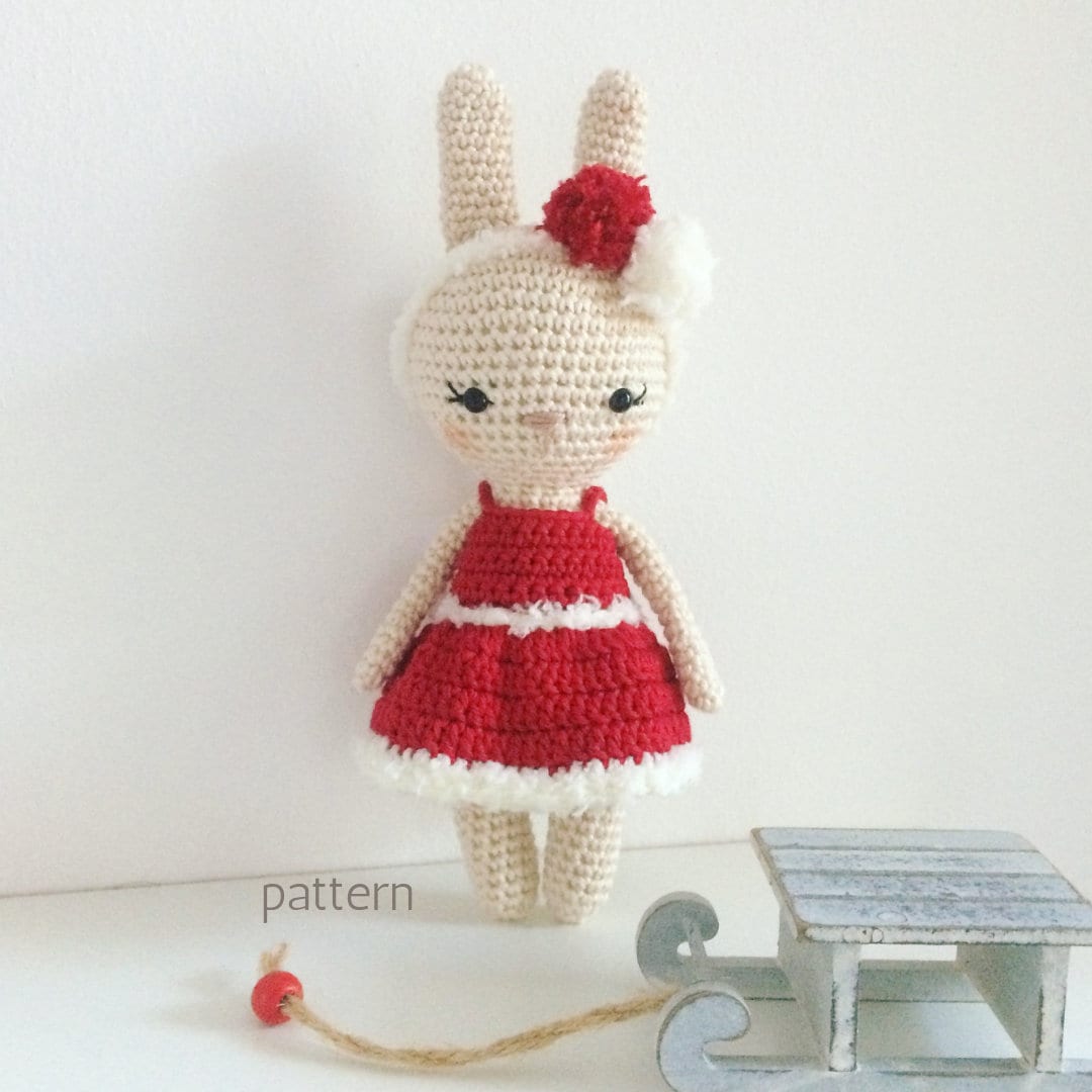 Adele Crochet Bunny Pattern: Amigurumi Doll With Dress (PDF Pattern) - Etsy