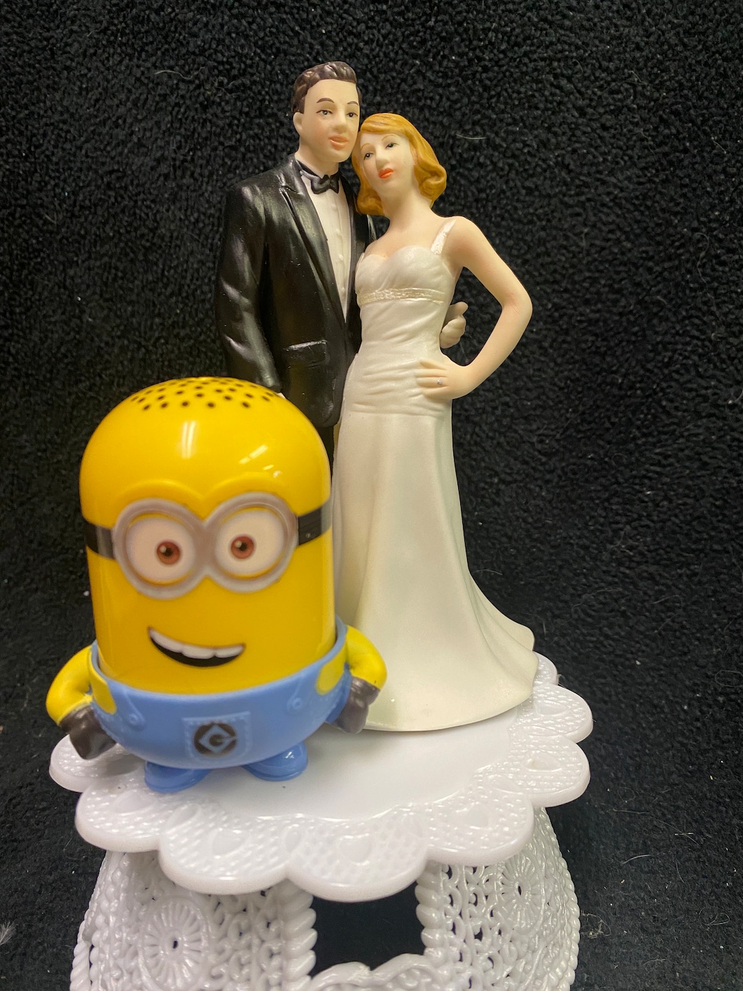 Despicable Fun Me Minion Wedding Cake Topper First Dance Groom Top ...
